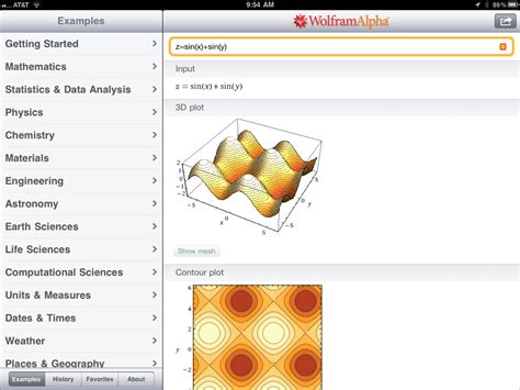 Wolfram Alpha Virginiatyred