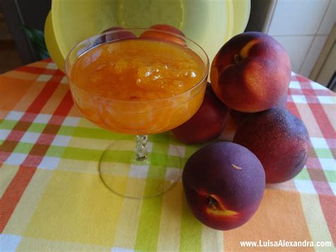 Doce De Pêssego • Bimby Thermomix Luísa Alexandra