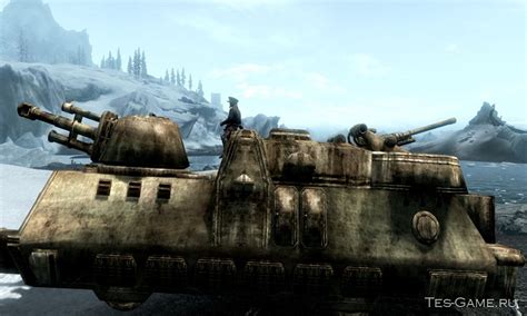 Скачать The Elder Scrolls 5 Skyrim Боевые поезда двемеров Геймплей