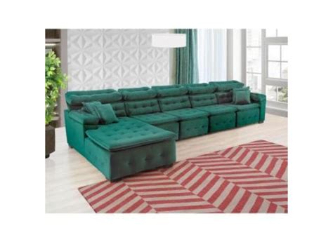 Sof Orlando 4 20x1 90m Chaise Retr Til E Reclin Vel V Em