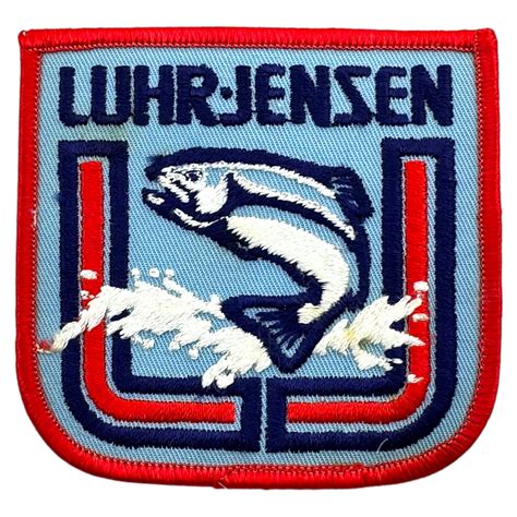 Luhr Jensen King Salmon Fishing Patch • Steelhead Trout Toad Tackle