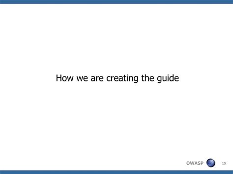 Ppt Owasp Application Security Guide For Chief Information Security Officers Cisos