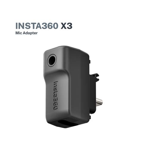 Insta360 Microphone Adapter For X3