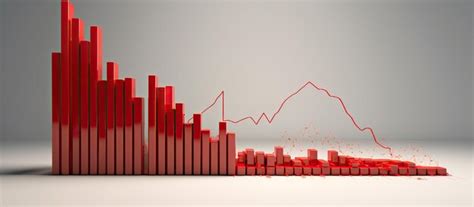 Premium Photo Illustration Depicting A Declining Trend In Investment During A Financial Crisis