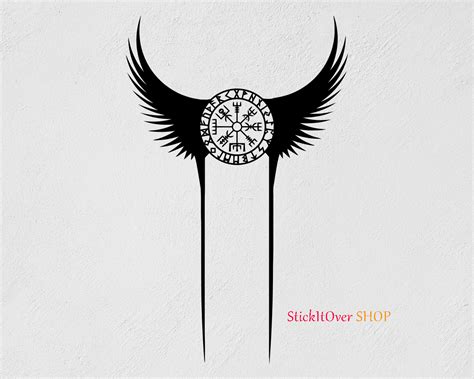 Exclusive Sticker Symbol Helm Of Dread And Wings Sticker Sym Inspire