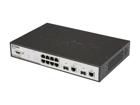 D Link XStack DGS 3200 10 Managed L2 Switch Newegg Com