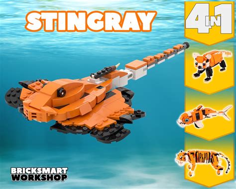 Lego Moc Stingray 31129 Alternate By Bricksmartworkshop Rebrickable