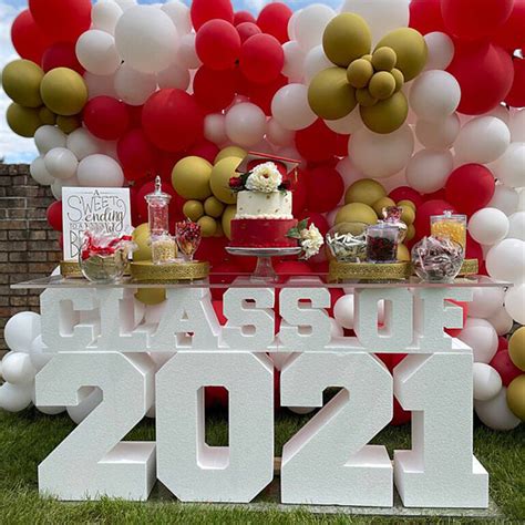 Large Styrofoam Letters And Numbers Party Ideas By A Pro