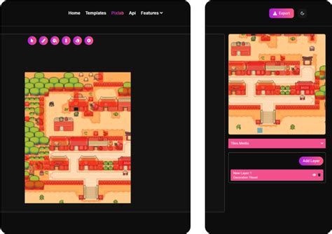 Online Tilemap Editor Free 2d Tile Map Editor And Level Maker By Pixlab