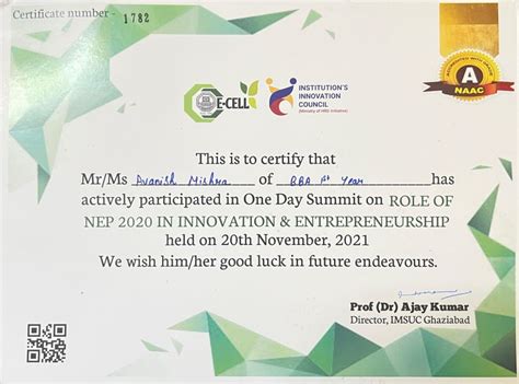 Avanish Mishra On Linkedin I Was Also A A A Part Of E Cell Which Was A