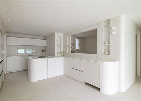 디자인 제니청라인테리어 송도인테리어 부천인테리어 목동인테리어 신도림인테리어 마포인테리어 인천인테리어 주방 입구를 턱하니 막고 있던 내력벽을 이용 오브제 공간으로 만들어