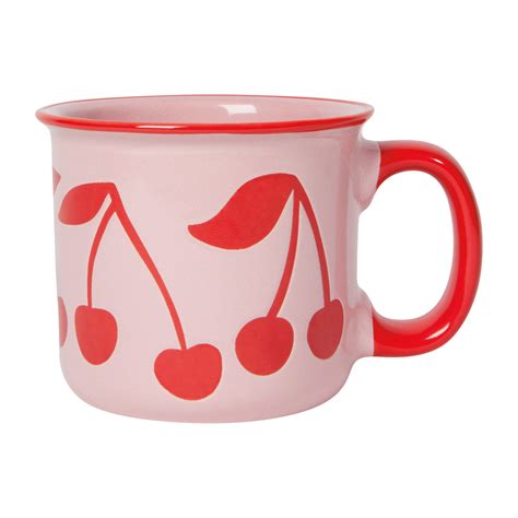 Tasse Rose Very Cherry 20oz Danica Eugène Allard Cuisine Et Tendances