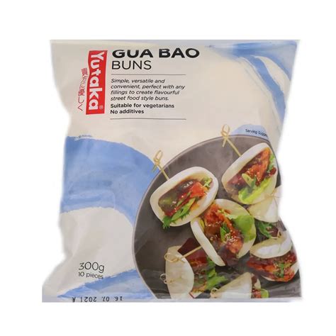 Yutaka Gua Bao Buns 割包 300g 10 Pieces Frozen Tuk Tuk Mart