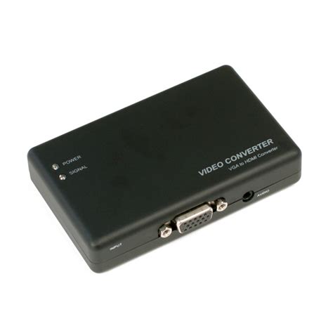 Tevghdmi ビデオコンバーター 【ダウンスキャンコンバーター】vga（d Sub15pin）をhdmiに変換 ビデオコンバーター