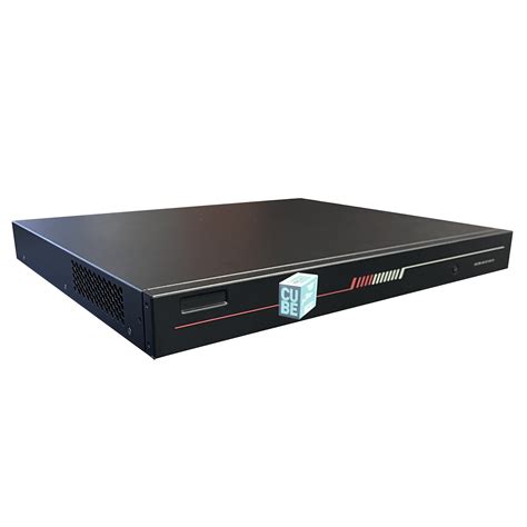 Iscs Cube Video Server Nxos Nx Witness Preloaded Licenses Not Included 1u 2 Hdd Bay