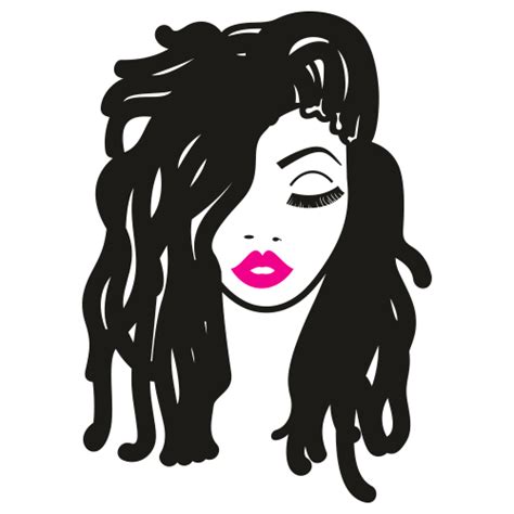 Free Black Woman With Locs Svg New Free Svg Silhouette Cutting Machines