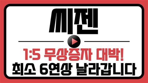 씨젠 씨젠주가 씨젠주가전망 씨젠 주가분석 씨젠 종목분석 씨젠분석 씨젠 주가전망 Youtube