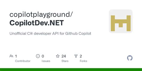 Github Copilotplayground Copilotdev Net Unofficial C Developer Api For Github Copilot