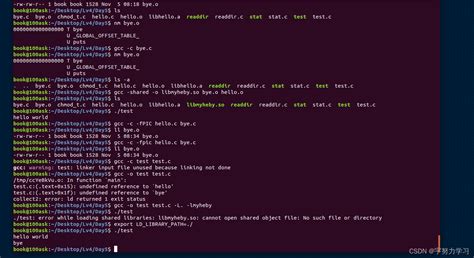 Linux学习——目录操作和库使用linux 库 使用方法 Csdn博客