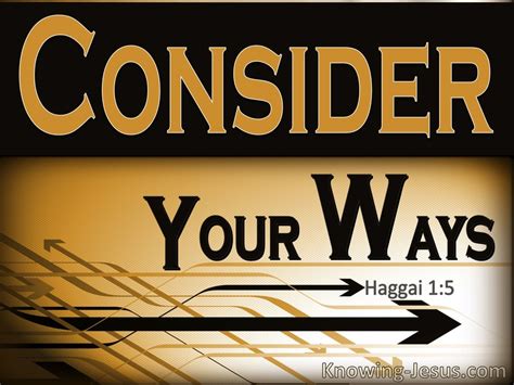 Haggai 1 5 Consider Your Ways Orange