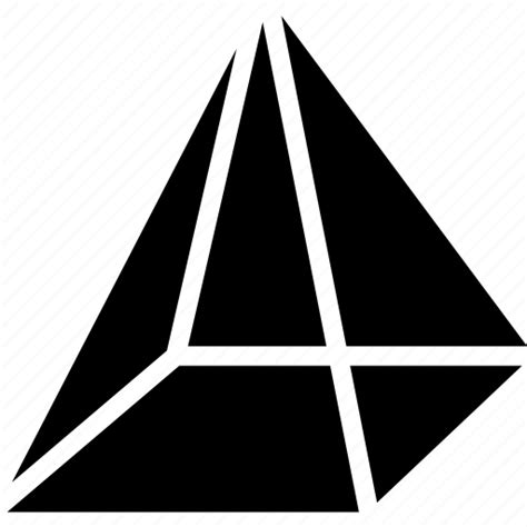 Drawing Form Geometry Pyramid Shape Icon Download On Iconfinder