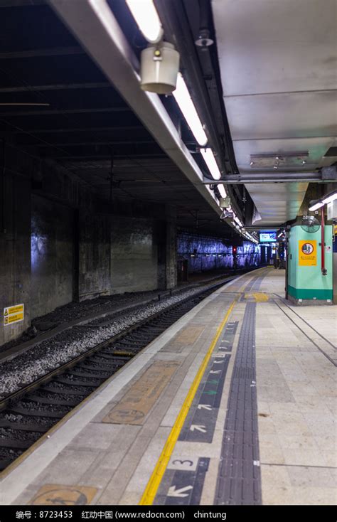 香港地铁旺角东站月台高清图片下载 红动中国