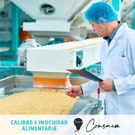 Funciones Del Controlador De Calidad En La Industria Alimentaria Consaem