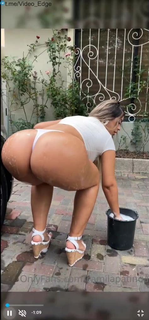 Camila Patinoa Washing Her Car Naked With Her Pussy Hanging Out Cnn Amador
