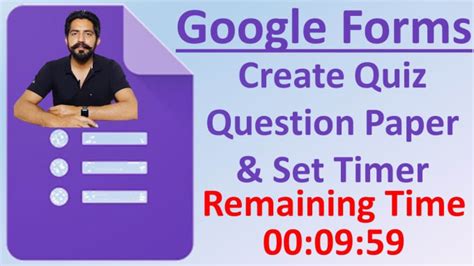 Create Quiz Question Paper On Google Forms With Time Limit By Subhanullah Fiverr