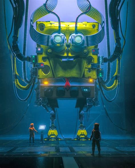 Spongebob Militaryindustrialpants By Beeple Rimaginaryfuturism