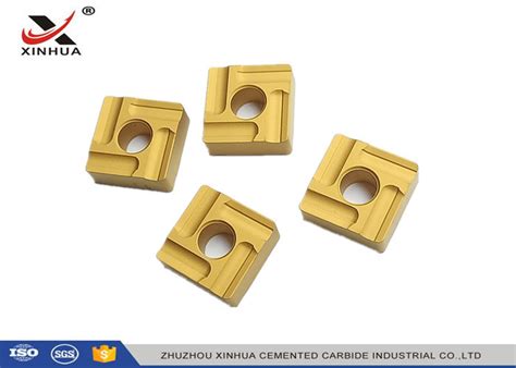 Cemented Carbide Turning Inserts Machining Steel SNMG120408 High Presion