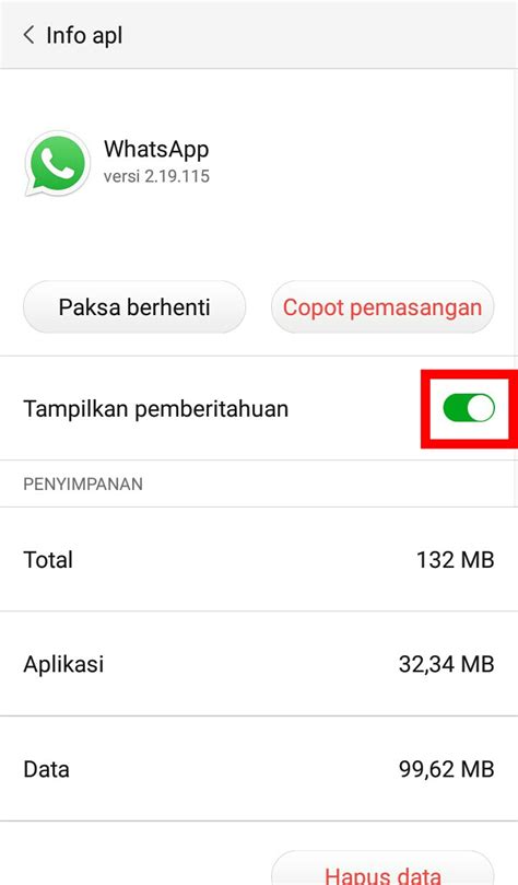 Cara Menonaktifkan Notifikasi WhatsApp Web Sedang Aktif Di Android