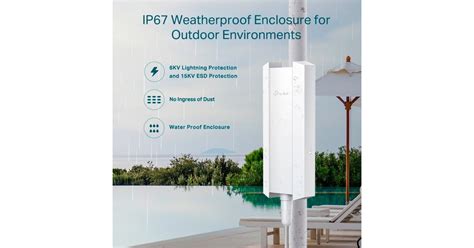 Tp Link Eap Outdoor Ax Indoor Outdoor Wifi Access Point Wit