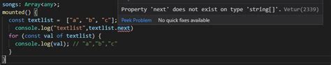 Javascript How To Fix An Iterator Missing Error In A Typescript