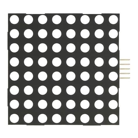 8x8 Cascadable Red Led Matrix F5 Display Module With Spi Interface