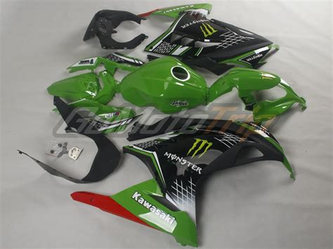 Best Ninja 300 Monster Energy Fairing Gomototrip