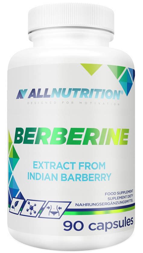 Allnutrition Berberine Berberyna 500mg Odchudzanie 13242689998 Allegro Pl