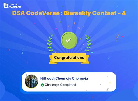 Dsacodeverse Nxtwave Achievementunlocked Codetoglory Techgrowth Nitheesh Chennoju