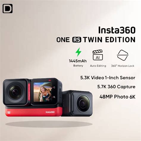 Jual Insta360 ONE RS Twin Edition Shopee Indonesia