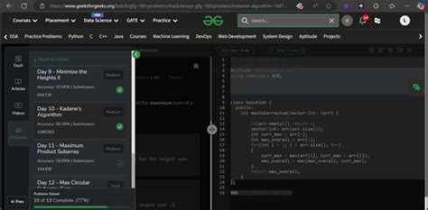 gfg160 gfg160 geeksstreak2025 geeksforgeeks lakshya kukreja