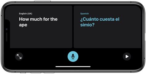 ios 14 how to use conversation mode in the translate app macrumors