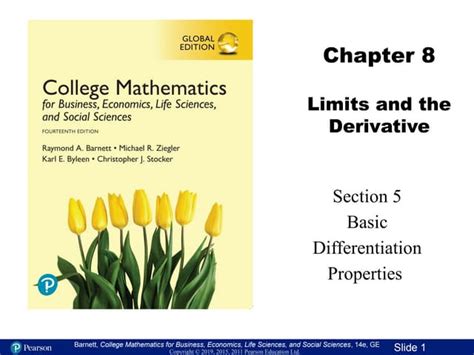 Math Sec85pptx Chapter Limits And Derivatives Ppt
