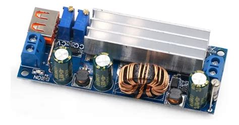 Módulo De Aumento De Alta Potência Pcb 37v 2 24v A 5v12v Dc