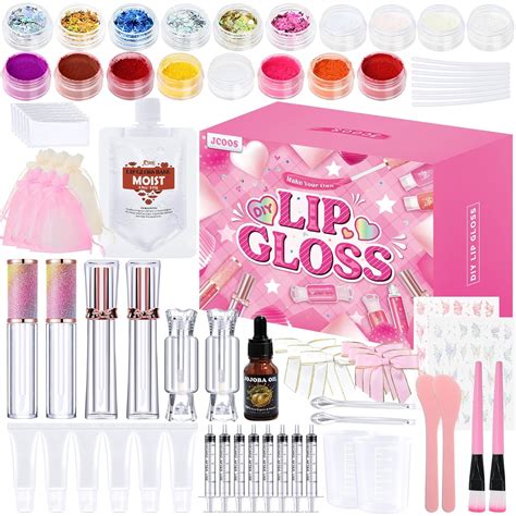 Jcoos Lip Gloss Making Kit Lip Gloss Set For Teens Tweens