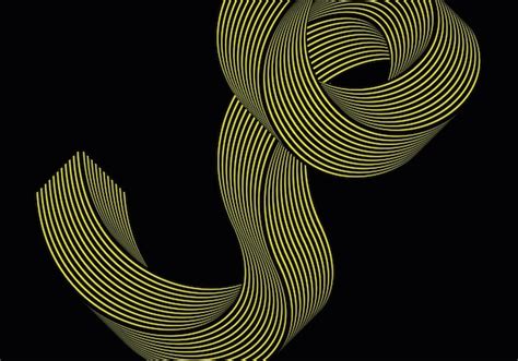 추상 검정색 배경입니다 배경 벡터 일러스트 레이 션에 라인 웨이브 곡선입니다 프리미엄 벡터