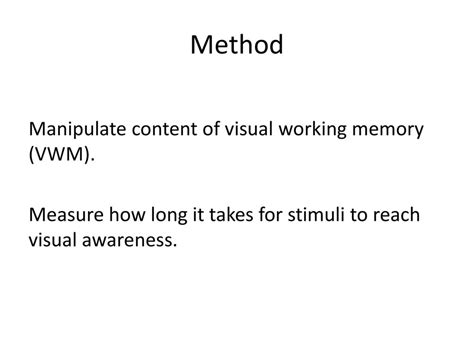 Surya Gayet Chris Paffen Stefan Van Der Stigchel Ppt Download