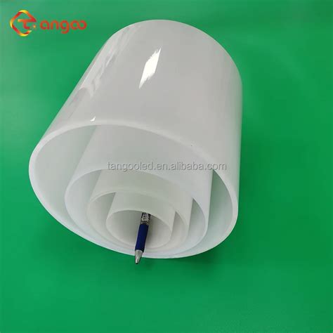 Polycarbonate Led Light Diffusing Tubes Milky White Or