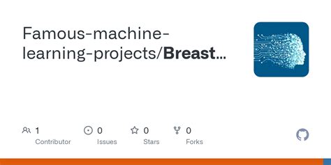 Github Famous Machine Learning Projectsbreast Cancer Prediction