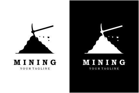 Mining Logo Vector Graphic By Acillia Eggi Saputri · Creative Fabrica