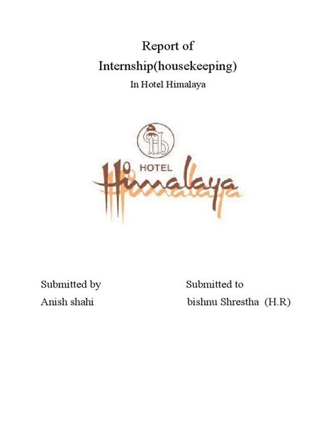 Report Of Intern Pdf Data Laundry